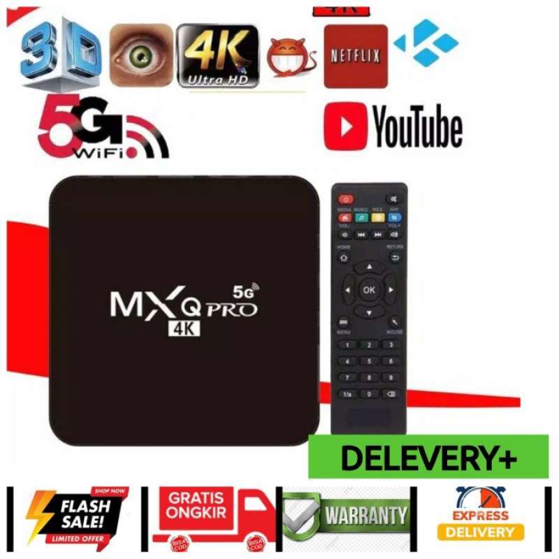 Jual Android Tv Box Mxq Pro 5g 4k Set Box Tv Android Di Seller Ayato ...