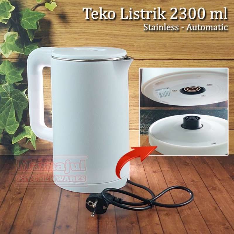Jual Teko Listrik 2 Liter Electric Kettle - Termos Pemanas Air Praktis ...