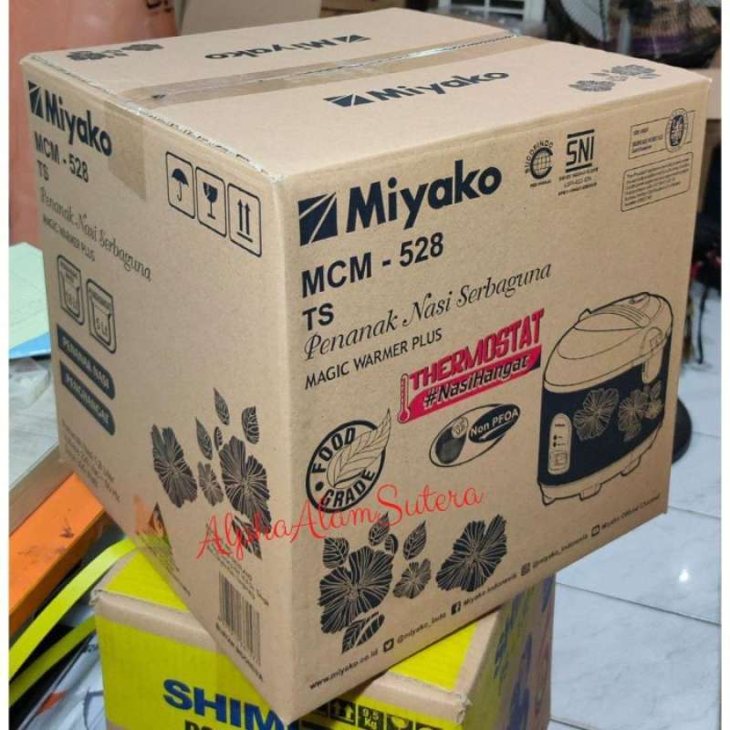 Jual Miyako Mcm 528 Ts Magic Com 2 In 1 Masak Nasi Rice Cooker 1,8 ...