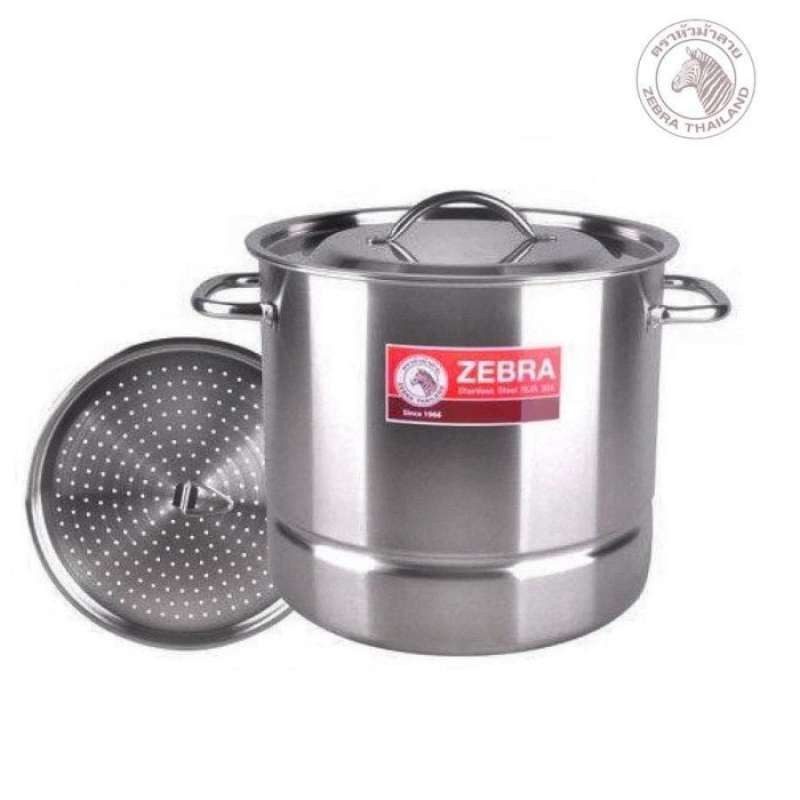 Promo New Zebra Rice Steamer Set + Steam Plate 28x28 (171401) / Panci ...