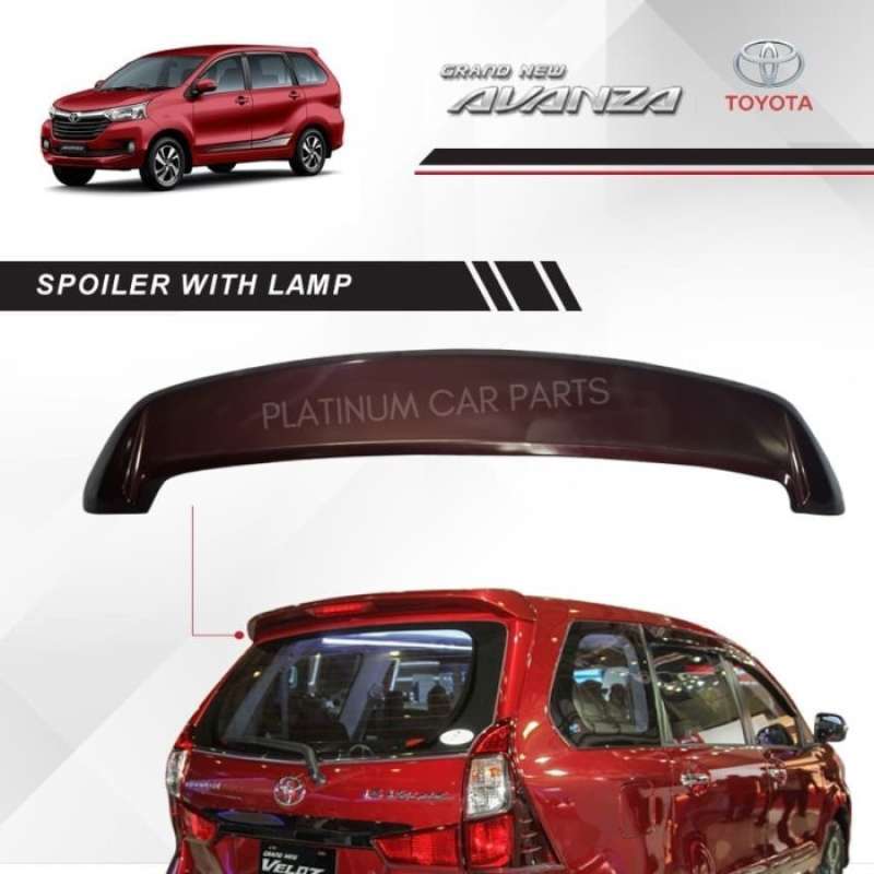 Promo Spoiler All New Avanza Dengan Lampu / Spoiler All New Avanza With ...