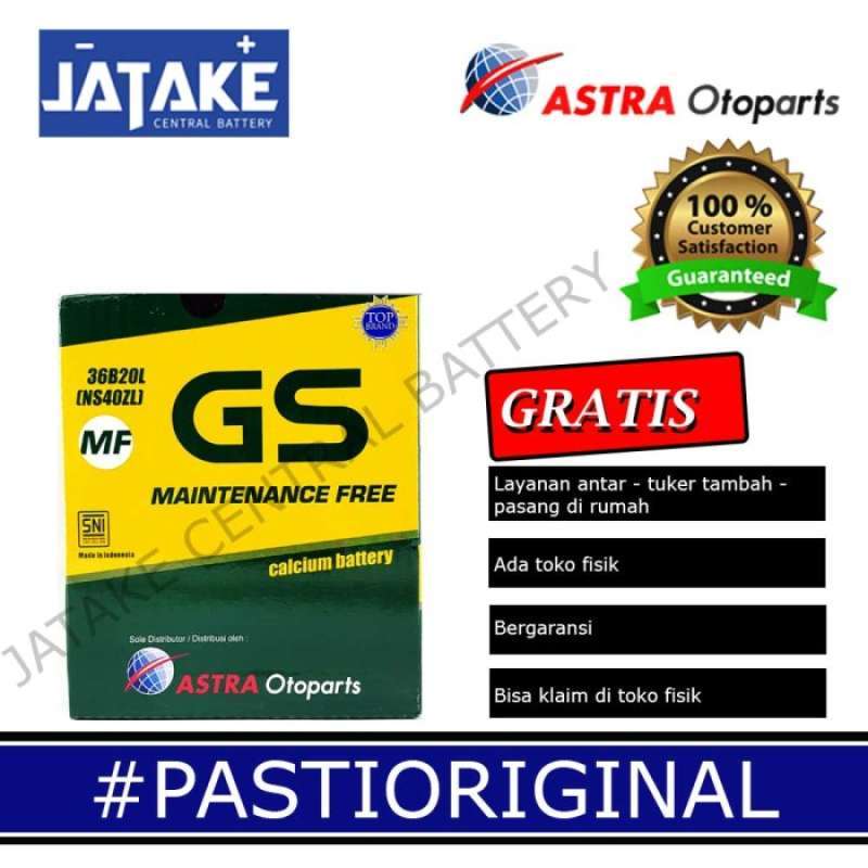 Promo Promo - Aki Kering Mobil Xpander 34b19l / Ns40zl Gs Astra ...