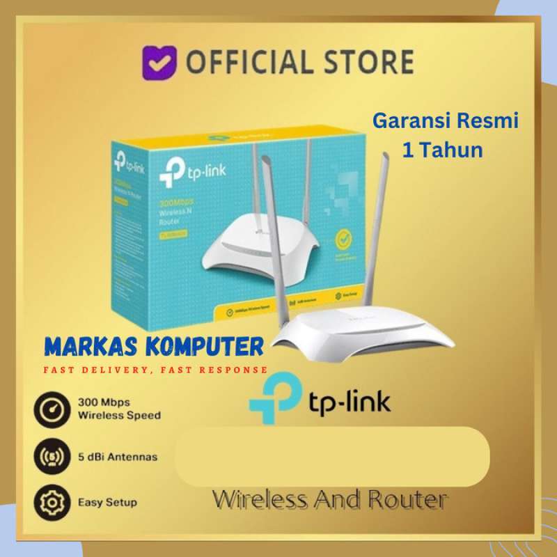 Jual Tp-link Tl-wr840n 300mbps Wireless Router Tplink Di Seller Kingyo ...