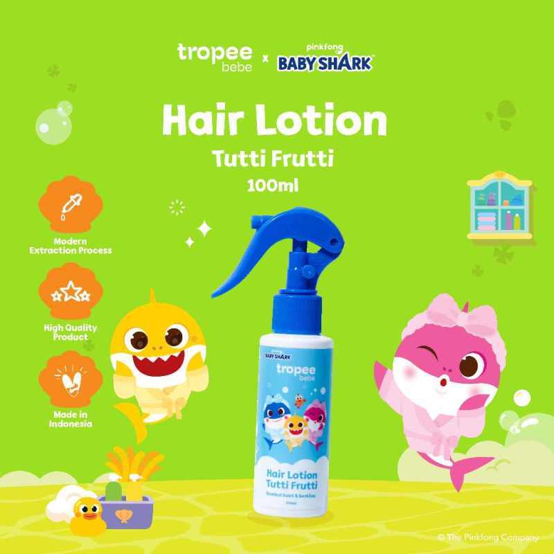 Promo Tropee Bebe X Pinkfong - Lotion Rambut Hair Lotion 100ml Diskon ...