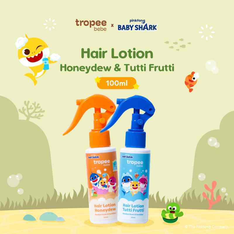 Promo Tropee Bebe X Pinkfong - Lotion Rambut Hair Lotion 100ml Diskon ...