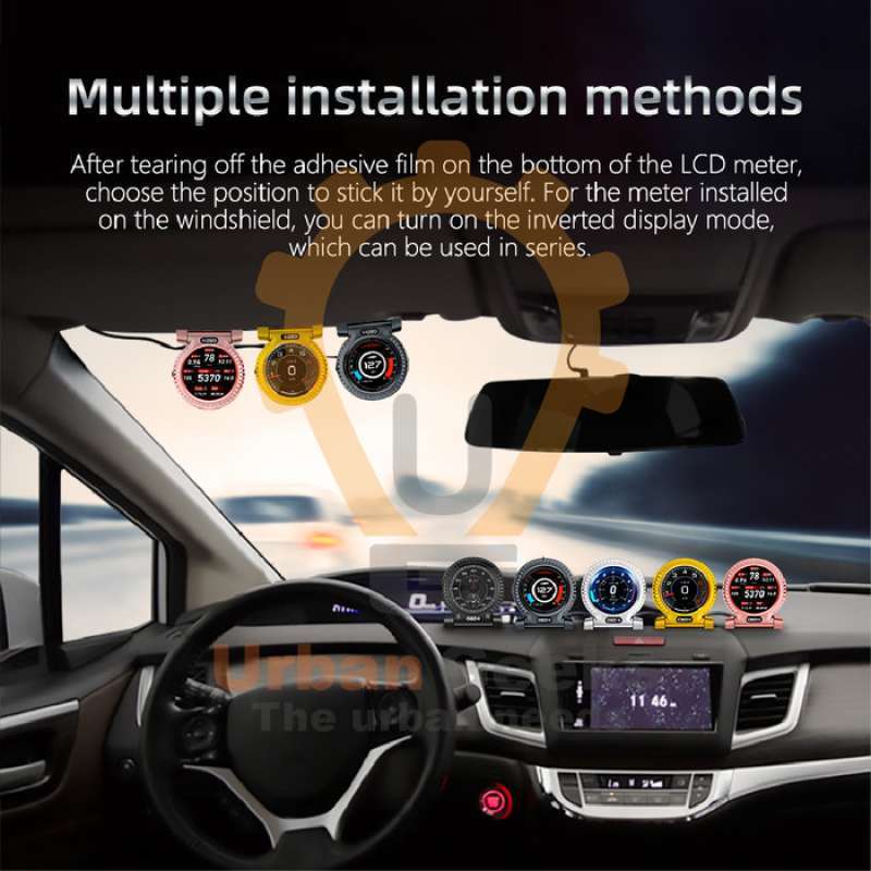 Promo Terbaru Hud F10 Head Up Display Obd 2 With Over Speed Alarm System Terbaik - Pink Diskon 5 ...