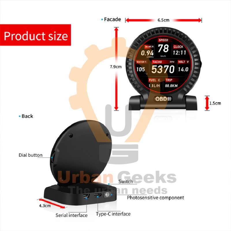 Promo Terbaru Hud F10 Head Up Display Obd 2 With Over Speed Alarm System Terbaik - Pink Diskon 5 ...