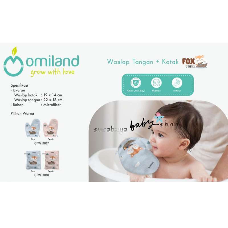 Jual Waslap Tangan / Kotak Fox / Otter Otw1007/otw1008/otw1010 - Kotak ...