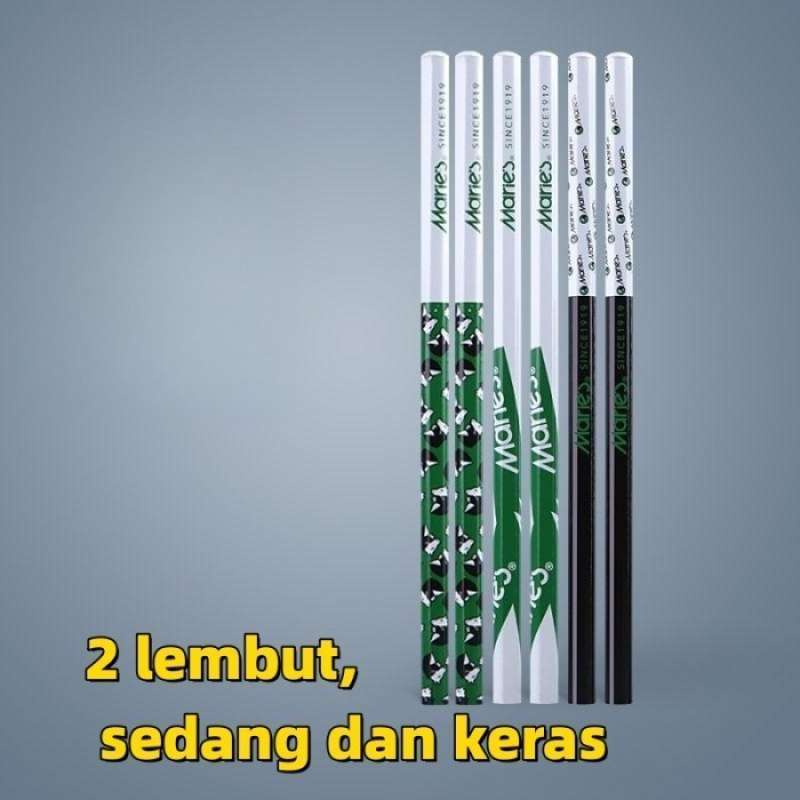 Jual Pensil Sketsa Profesional Hitam Putih Pensil Arang Gambar High ...