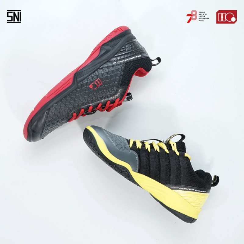 Jual Hi-qua Gen 3 Sepatu Badminton Bulutangkis Non Marking Unisex Di ...