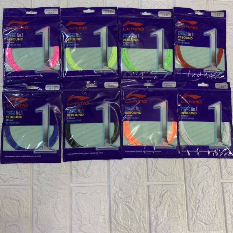 Jual Senar Raket Badminton Lining Li-ning No 1 One Reborn Original Di ...