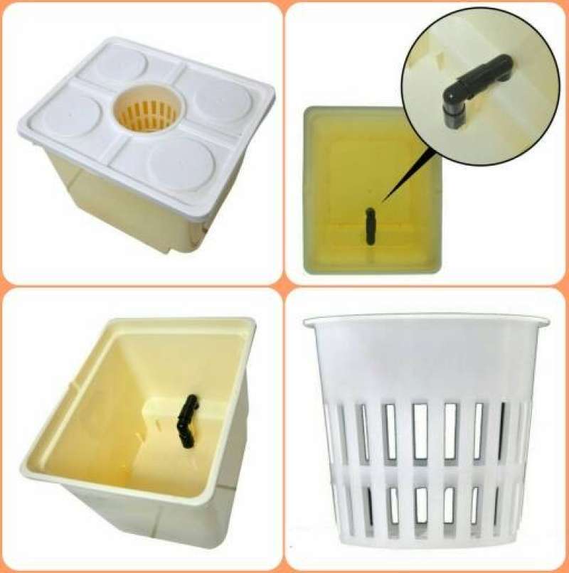 Promo Paket Box Dutch Bucket Premium Dg Tutup, Nepel & Netpot Utk ...