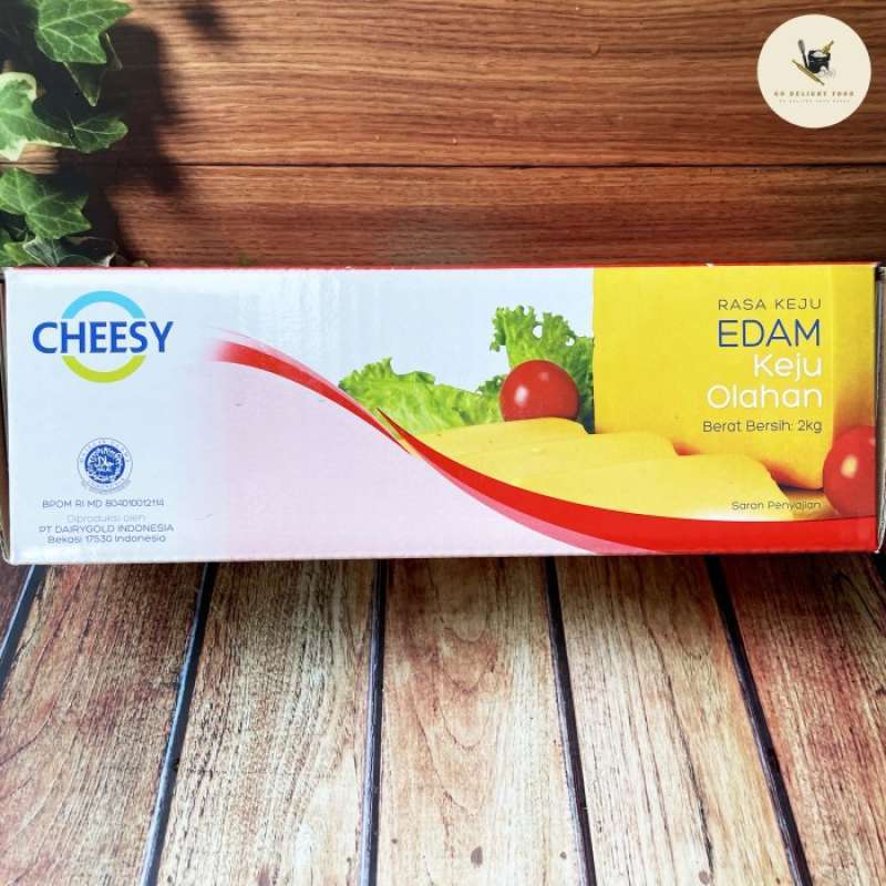 Promo Cheesy Edam Flavour - Keju Rasa Edam - 2kg (favt) Diskon 23% Di ...