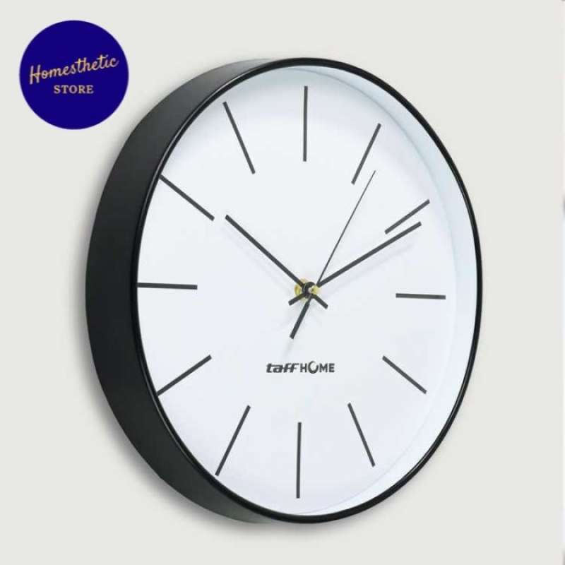Promo Jam Dinding Bulat Silent Movement Model Modern Minimalis ...