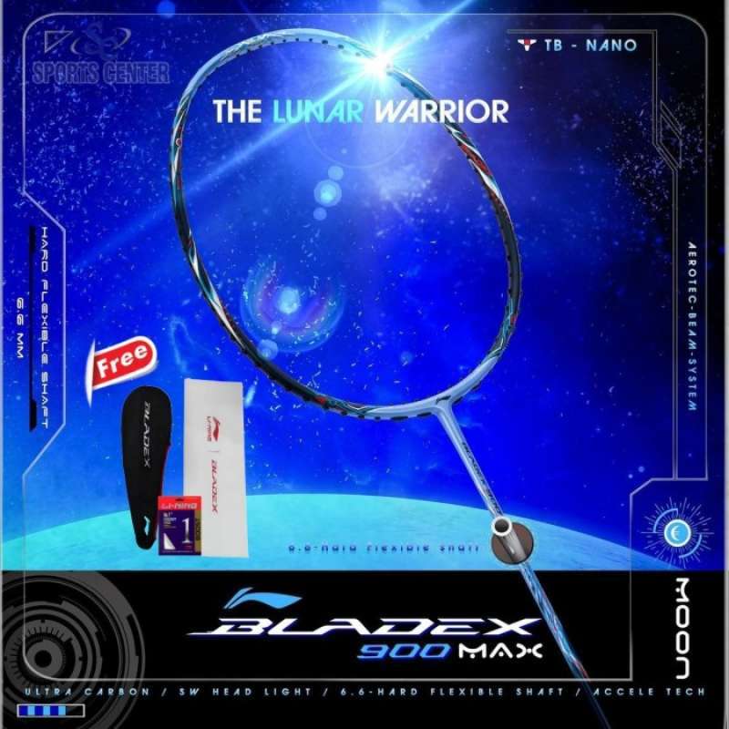 Jual New Raket Badminton Lining Bladex 900 Moon Max - 4u Di Seller ...