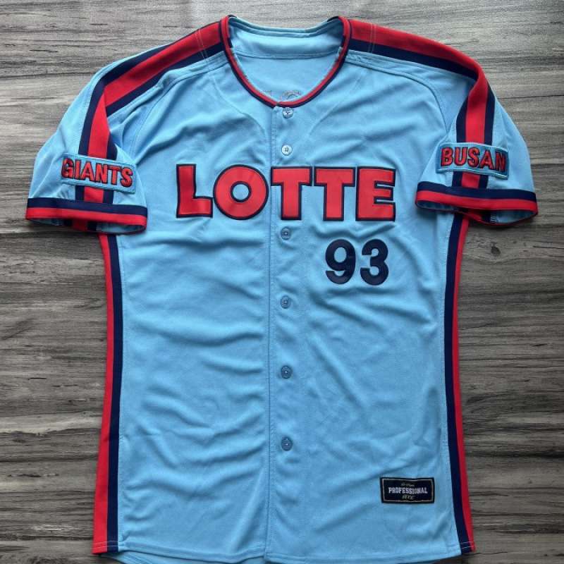 Jual Jersey Baseball Original Lotte Giants Busan Player Edition Di ...