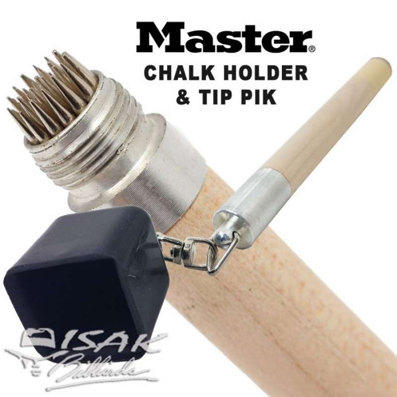 Jual Master 2 In 1 - Chalk Holder Tip Pik Tool - Alat Stick Billiard ...
