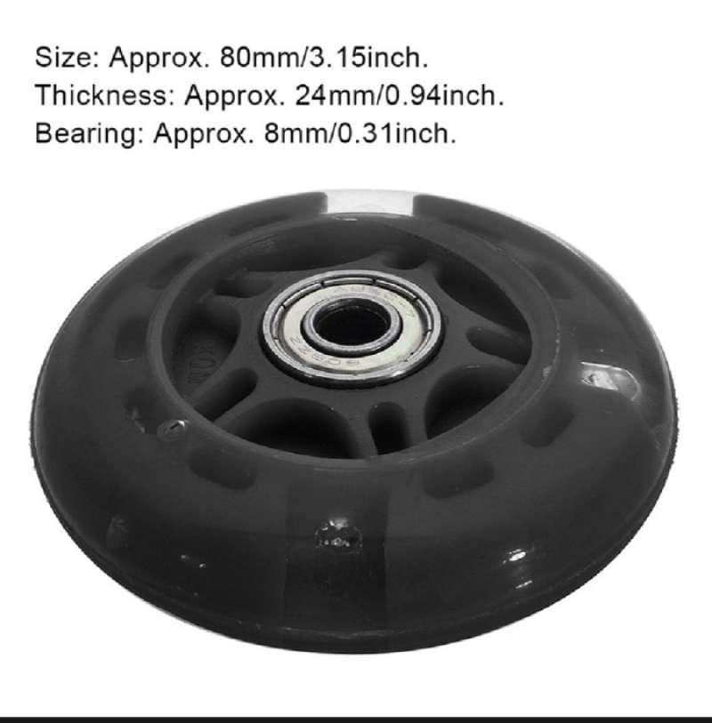 Jual Qia\\roda Snakeboard Goyang/roda Waveboard Original - Merah Muda ...