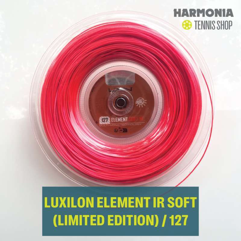 Jual Senar Tenis Luxilon Element Ir Soft 127 / Neon Pink (limited ...