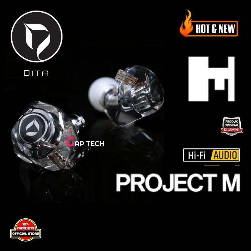 Jual Dita Project M Hybrid Dynamic Driver + Balanced Armature In Ear Monitor Earphone / Iem ...