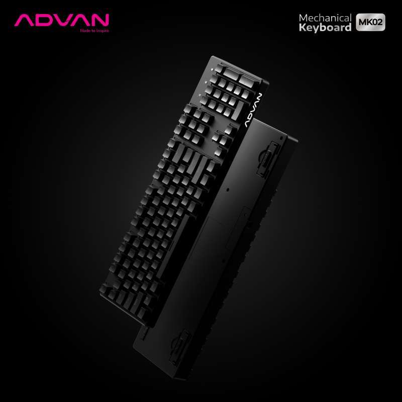 Promo Mechanical Keyboard Advan Mk02 Gaming Keyboard Tkl Rgb Backlit ...