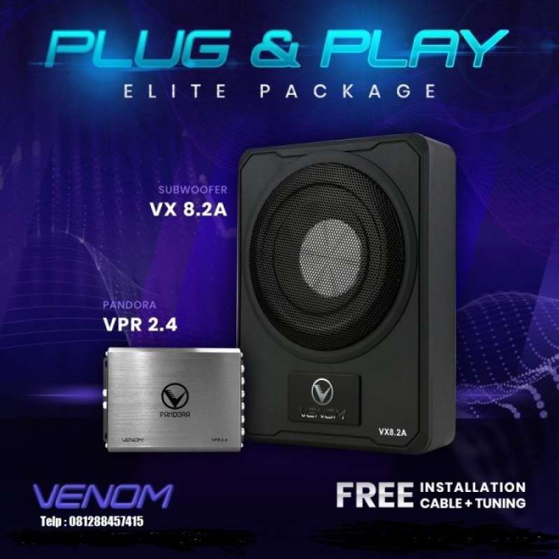 Jual Paket Venom Dsp Vpr 2.4 + Subwoofer Aktif + Instalasi Di Seller Suzuka - Cengkareng Timur ...
