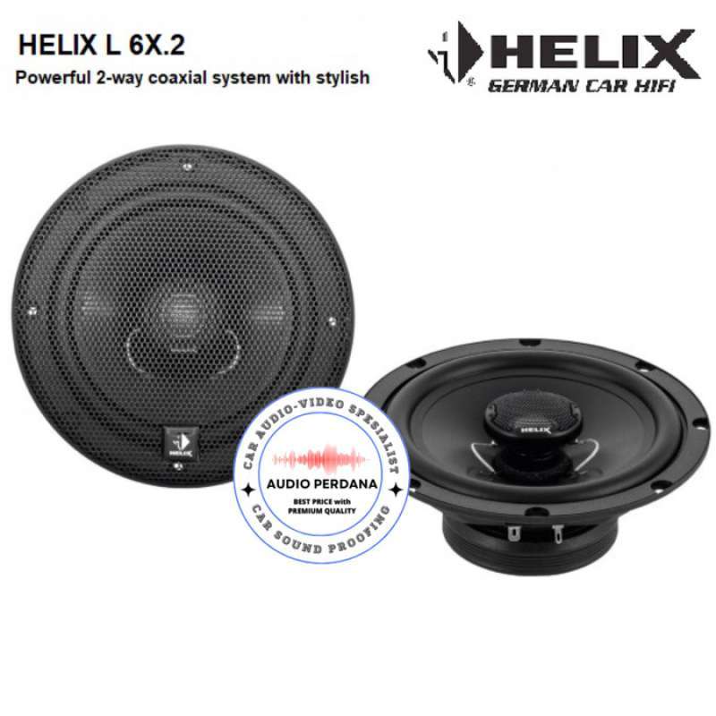 Jual Speaker Coaxial Helix L6x.2 L 6x.2 Original German Technology Di ...