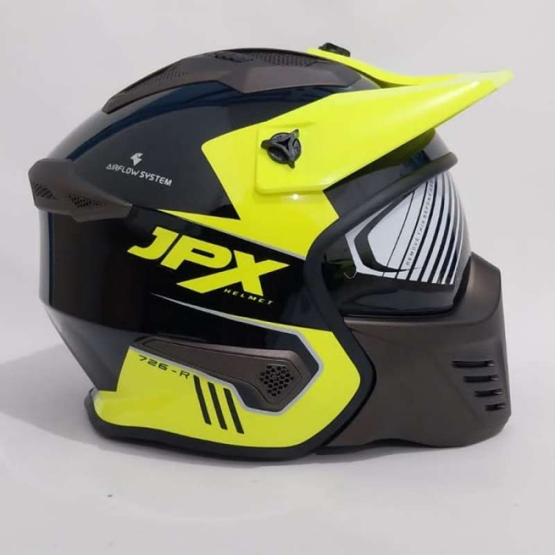 Jual Helm Jpx Fullface Jpx Mx 726 R Solid (aneka Warna) Ongkir 2kg ...