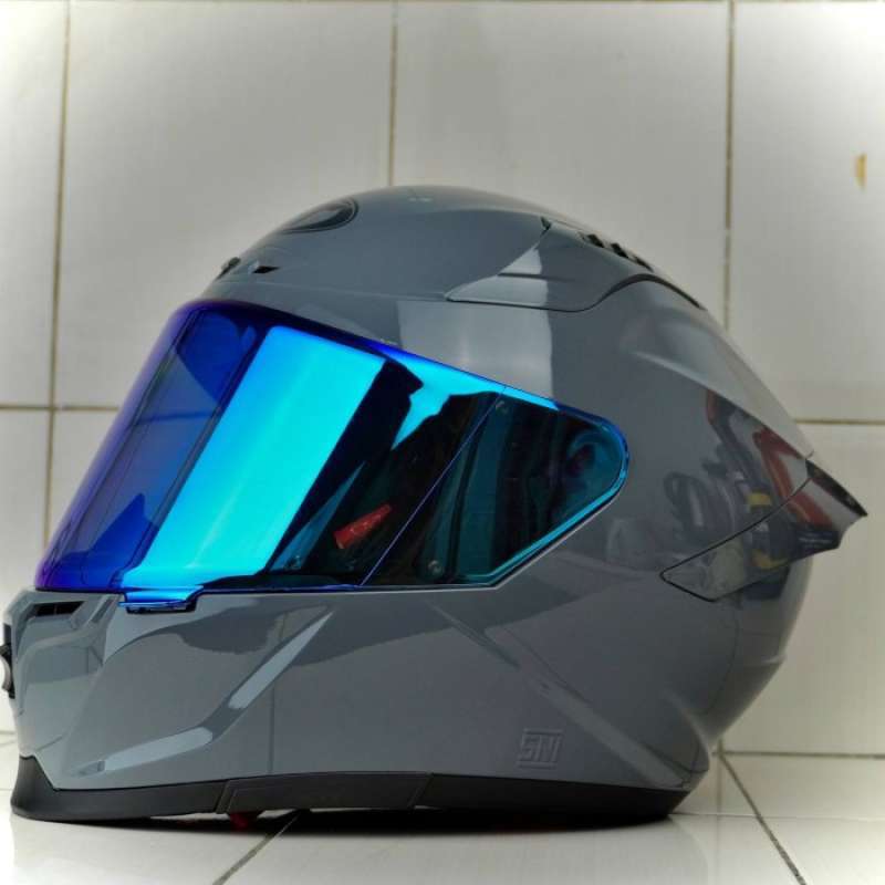 Jual Helm Kyt Striker Solid Plain Gorilla Grey | Kyt Full Face | Kyt ...