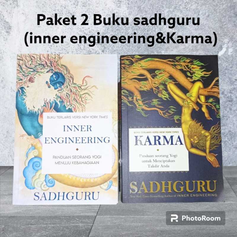 Promo Paket 2 Buku Karya Sadhguru ( Karma Dan Inner Enginering) Diskon ...