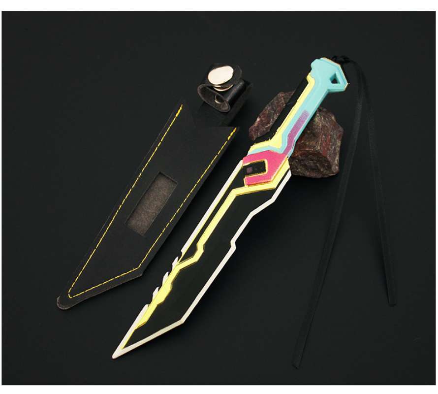 Jual Miniatur Valorant Glitchpop Dagger Weapon Knife Pisau Accessories ...