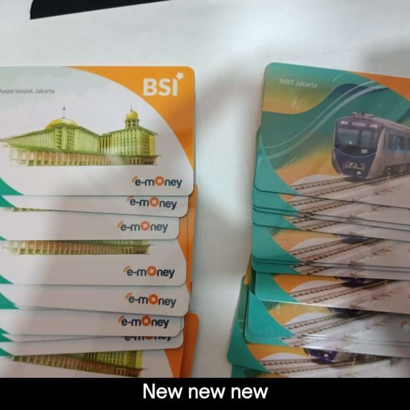 Jual Kartu Emoney E-money E-toll Bsi Bank Syariah Indonesia Edisi ...