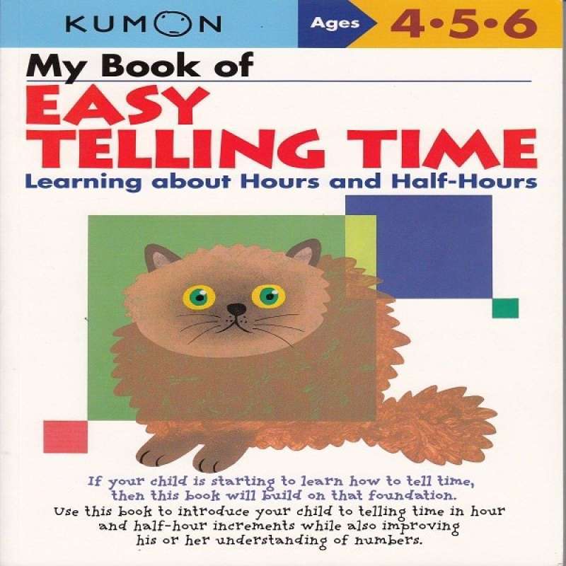 Promo Buku Anak - Kumon - My Book Of Easy Telling Time Diskon 23% Di ...