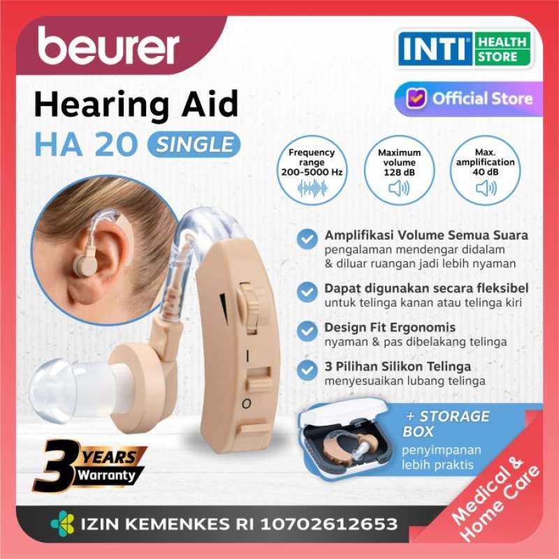 Promo Beurer Hearing Aid Ha 20 / Alat Bantu Dengar Beurer Diskon 23% Di Seller Leomord Store ...