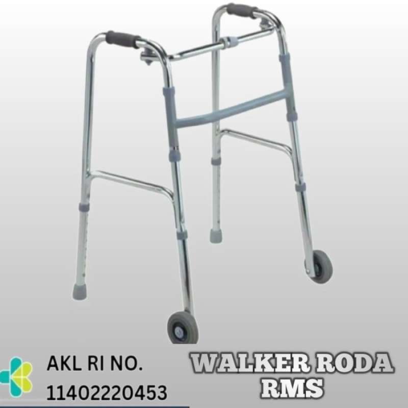 Promo Walker Alat Bantu Jalan Lansia Roda Rms Ringan Dan Kokoh Alat ...