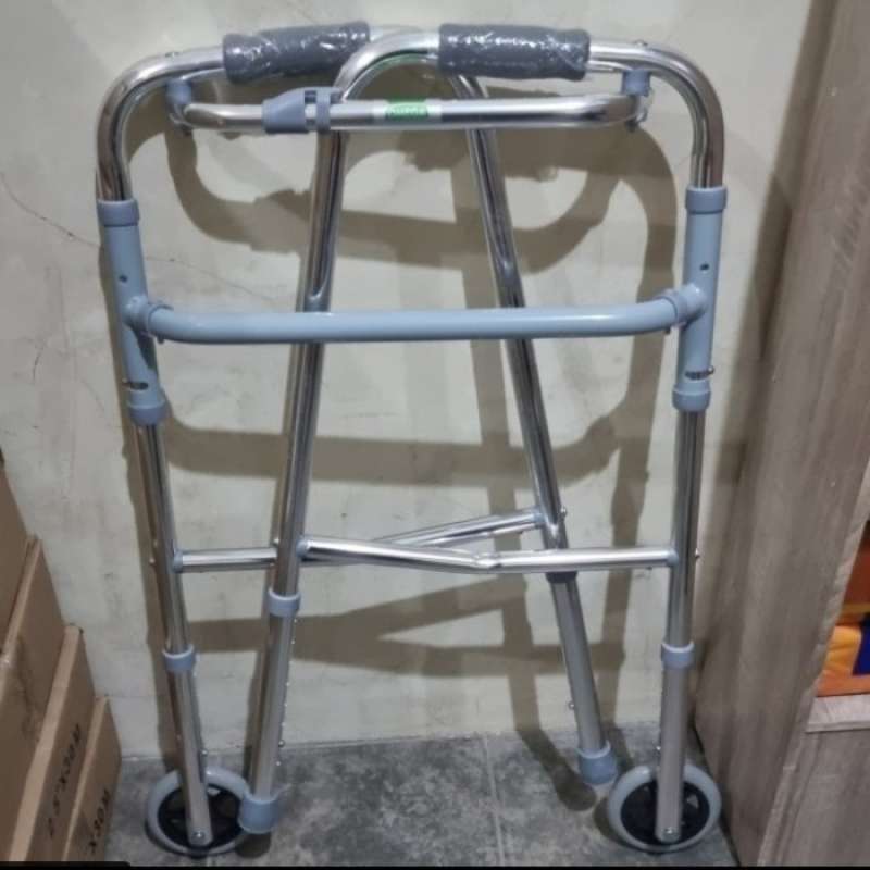 Promo Walker Alat Bantu Jalan Lansia Roda Rms Ringan Dan Kokoh Alat ...