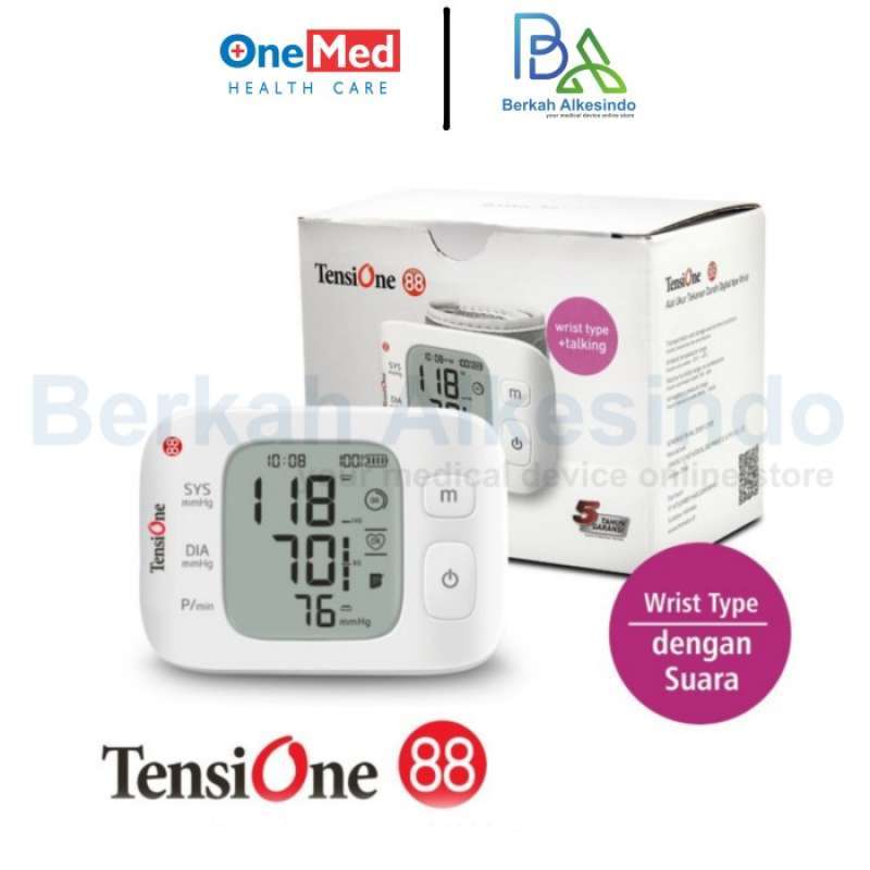 Promo Tensimeter Digital Onemed Tensione 88 - Wrist Model Pergelangan ...