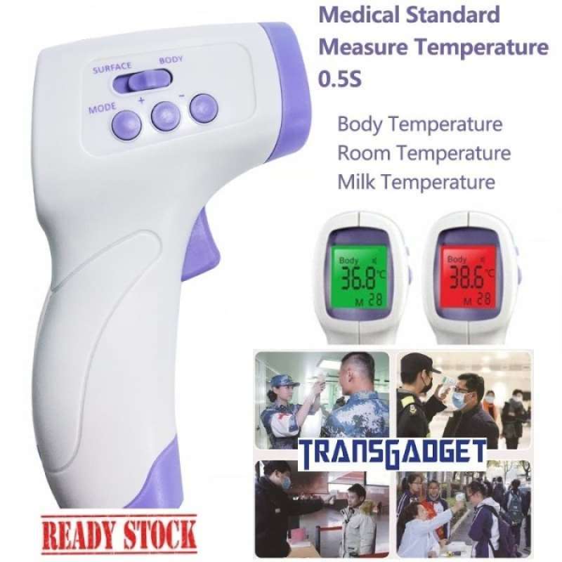 Promo Termometer Tembak Infrared Ft80 Non Contact Digital Thermal Gun ...