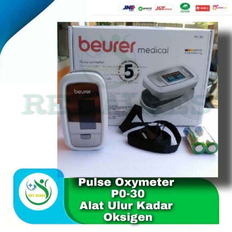 Promo Beurer-pulse Oximeter Po30-alat Ukur Kadat Oxigen Dalam Tubuh ...
