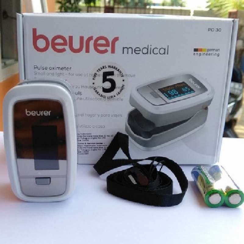 Promo Beurer-pulse Oximeter Po30-alat Ukur Kadat Oxigen Dalam Tubuh ...