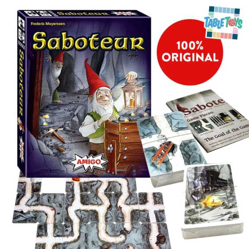 Promo Saboteur Board Game Original | Boardgame Diskon 23% Di Seller ...