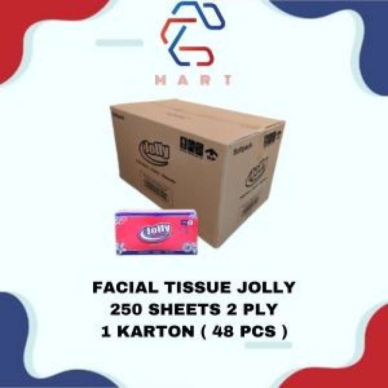 Promo Facial Tissue Jolly Multipack 1 Bal (12 X 4 X 250 Sheets 2 Ply ...