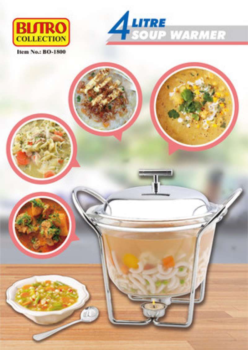 Jual Bistro Collection Soup Warmer / Pemanas Sup /panci Kaca Sop ...