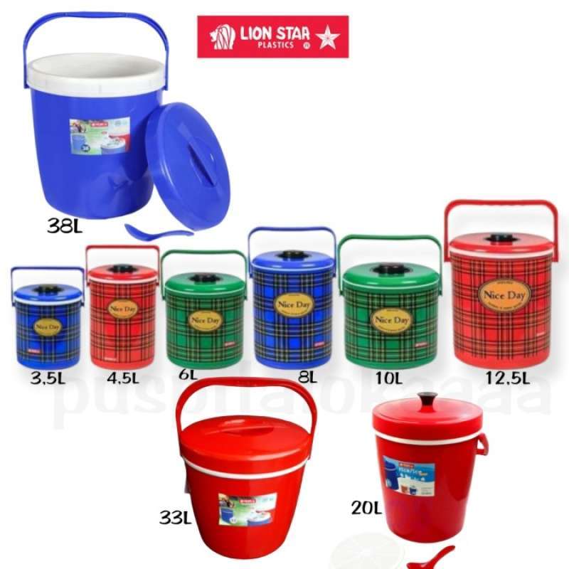 Jual Lion Star Termos Nasi | Rice Ice Bucket Lionstar | Termos Es - Rb.4,5l Di Seller Belanja-id ...