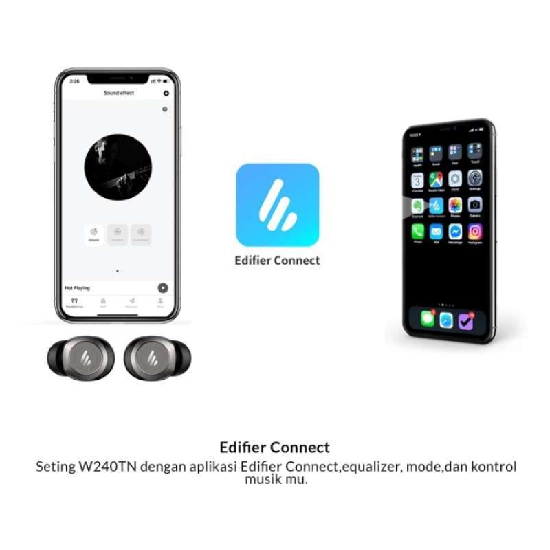 Promo Edifier W240tn Tws -true Wireless Noise Cancellation In-ear ...