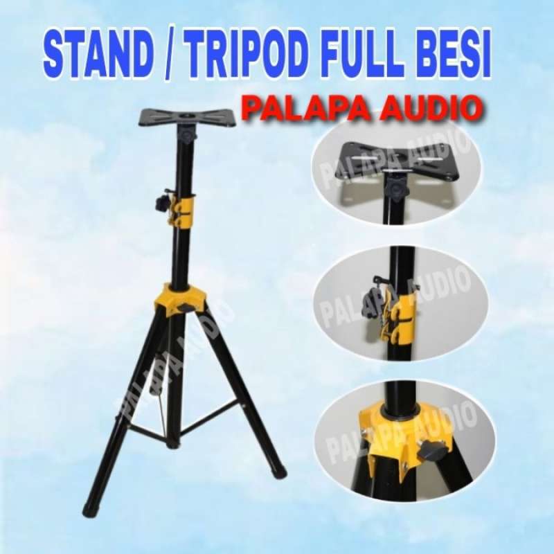 Promo Stand/tripod Speaker Full Besi Diskon 23% Di Seller Ryoma Store ...