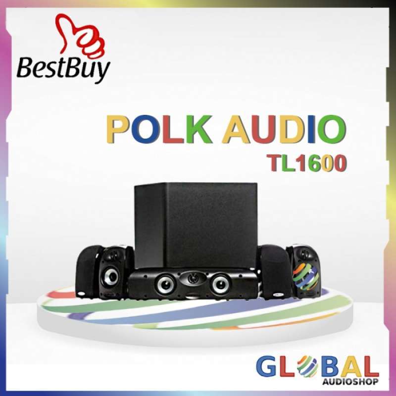 Promo Polk Audio Tl-1600 Tl1600 Polkaudio Speaker Home Theater Diskon ...