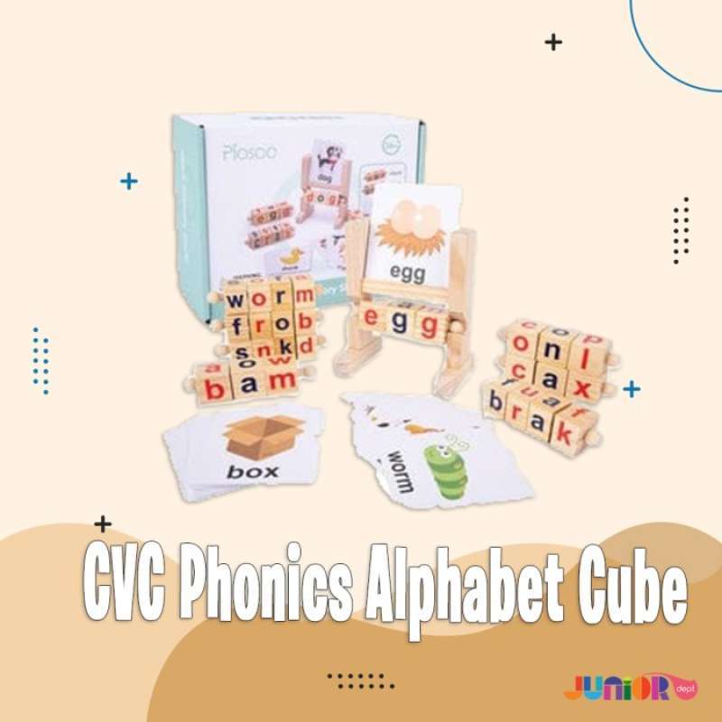 Promo Cvc Phonics Alphabet Cube And Compass/cvc Words/learn To Read ...