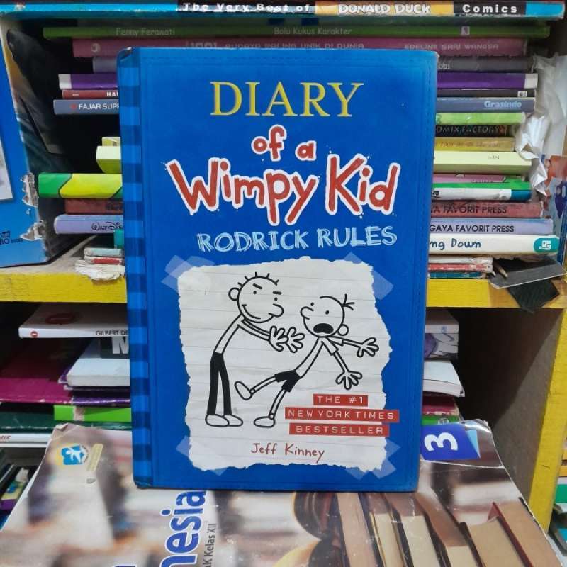 Promo Diary Of A Wimpy Kid Rodrick Rules - Jeff Kinney Diskon 23% Di ...