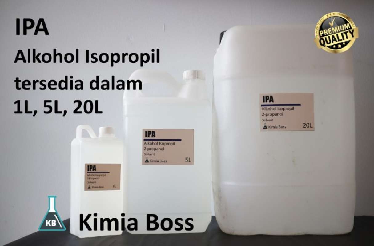Jual Ipa | Isopropyl Alcohol | Alkohol Isopropil | 2-propanol | 1l Di Seller Raindrop ...